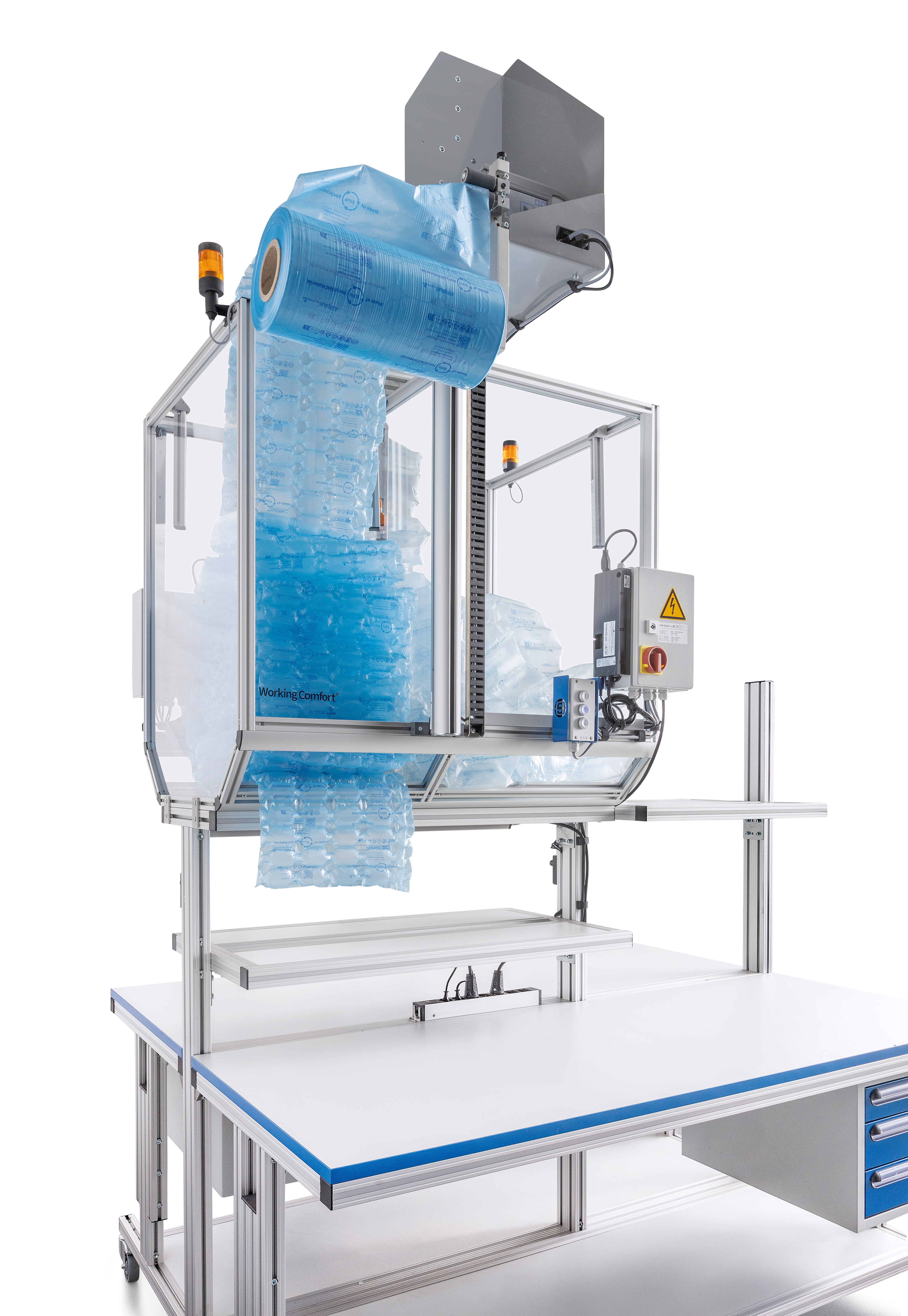 User-friendly air pillow system for different types of film | Storopack