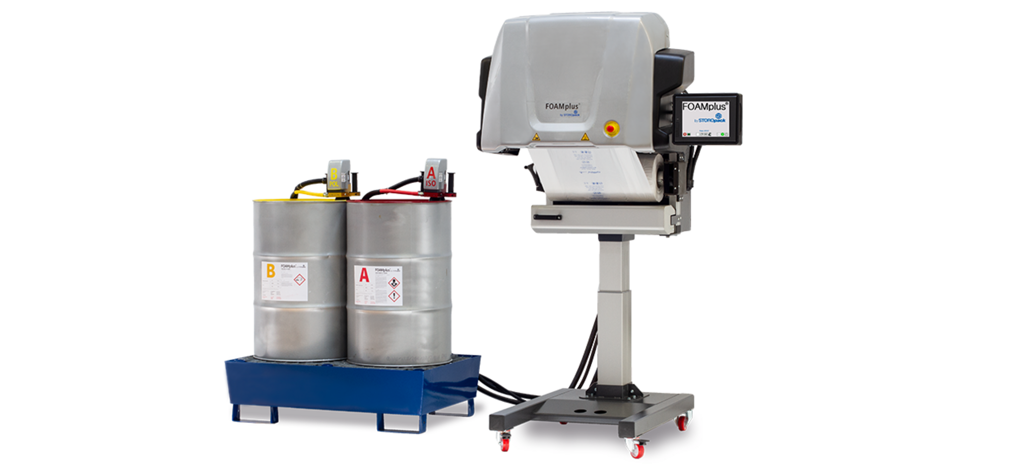 FOAMplus® Bag Packer³ – Foam Packaging at the Press of a Button