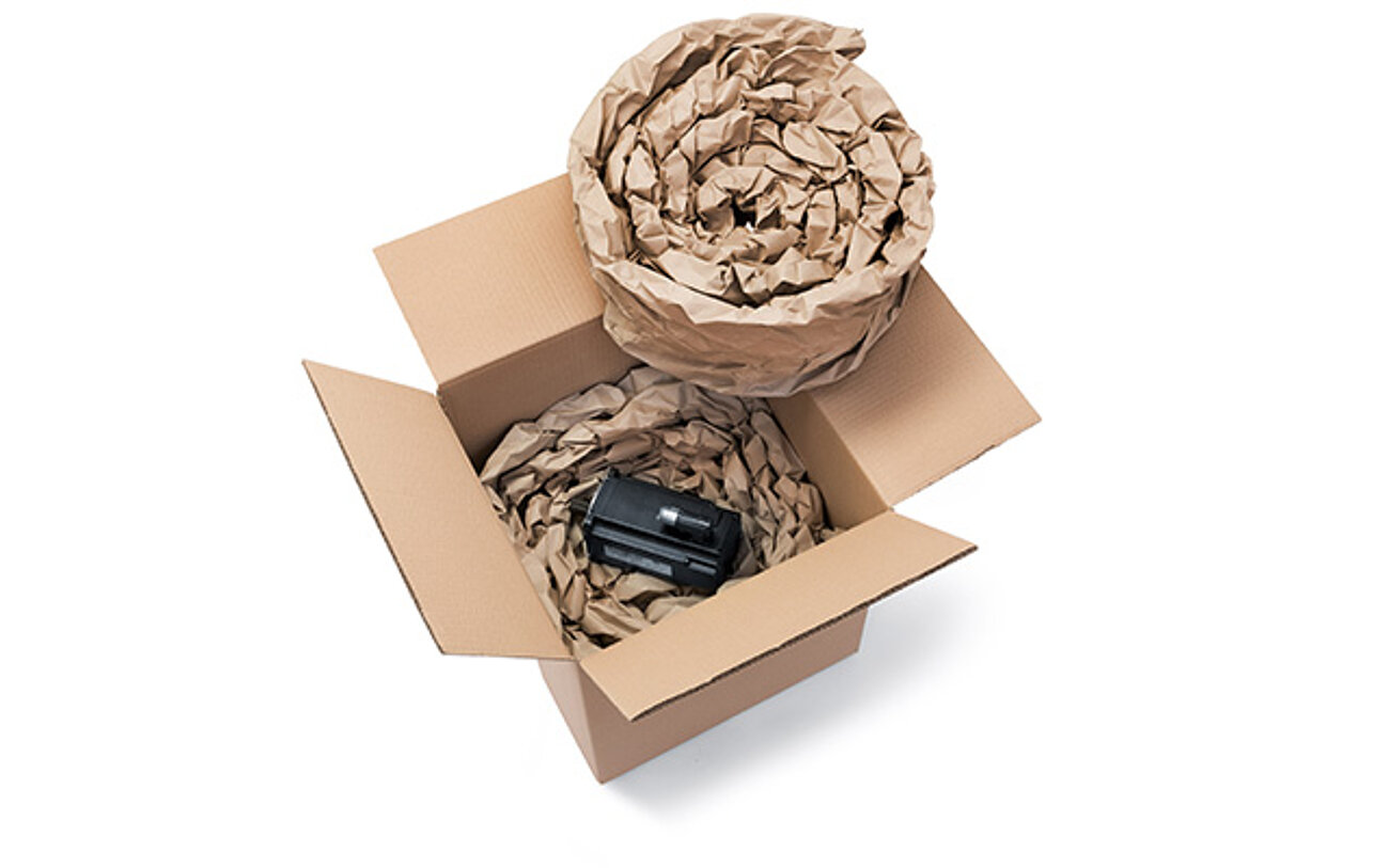 Storopack’s practical PAPERplus® Coiler² is the ideal solution for com