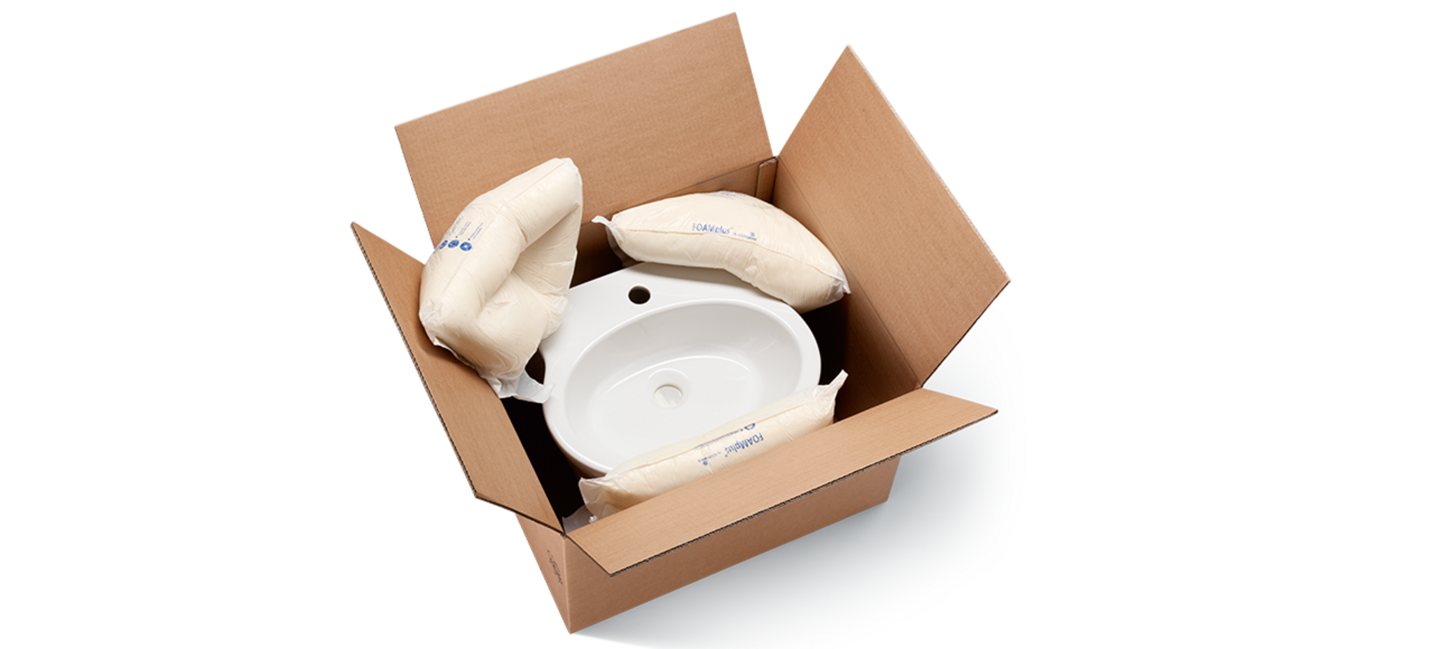 FOAMplus® Bag Packer³ – Foam Packaging at the Press of a Button