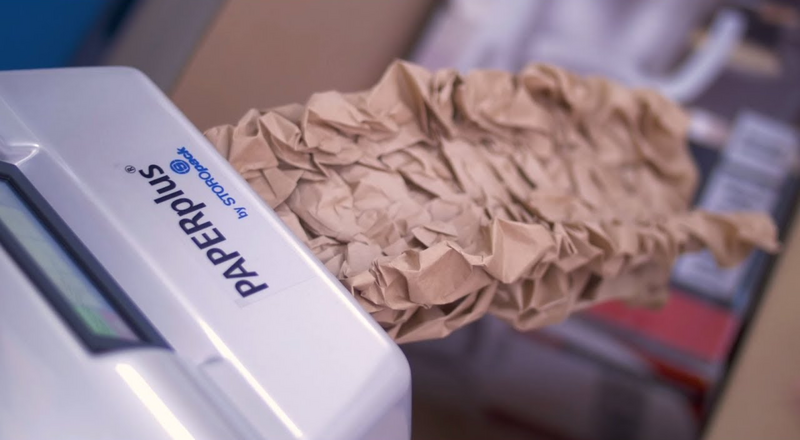 PAPERplus® Track – Fast and Compact Paper Cushioning